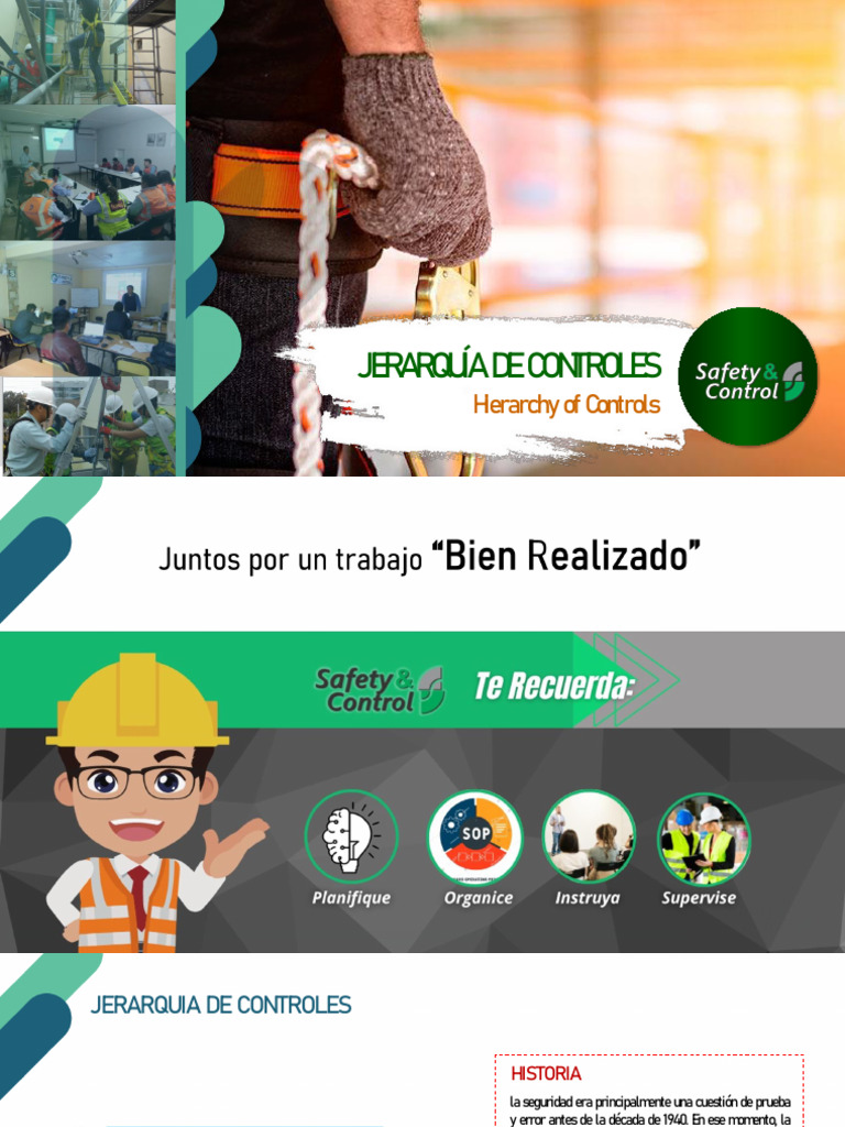 Jerarquia de Controles | PDF | Administración de Seguridad y Salud ...