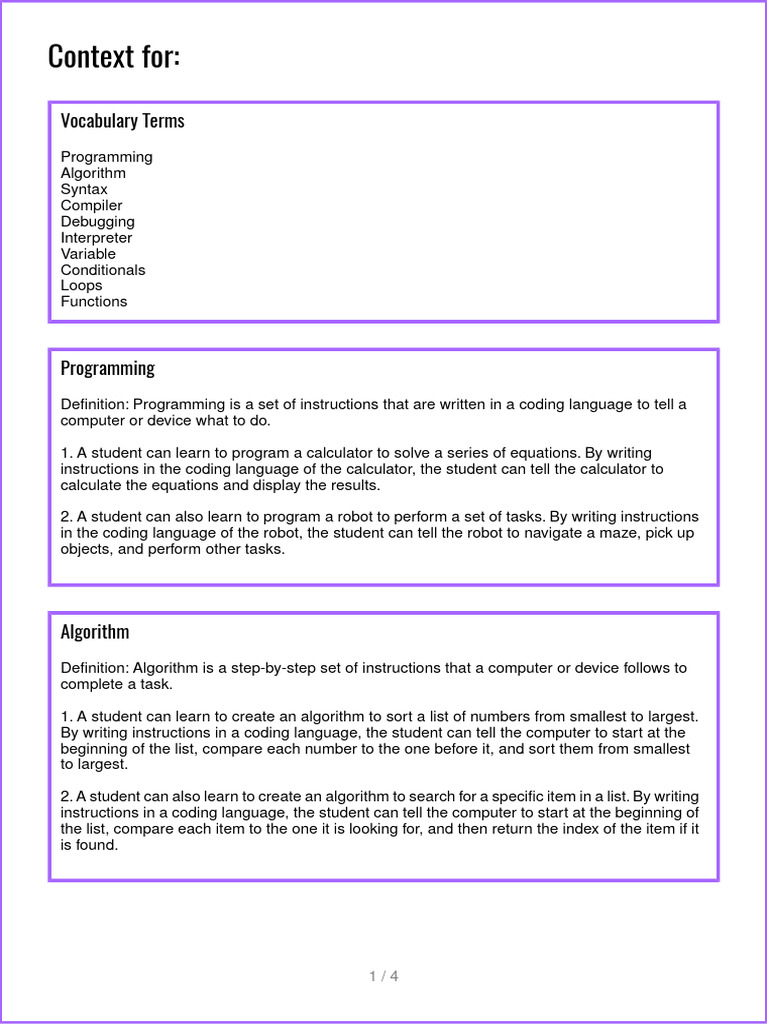 Day1 Context Builder | PDF | Programming | Computer Program