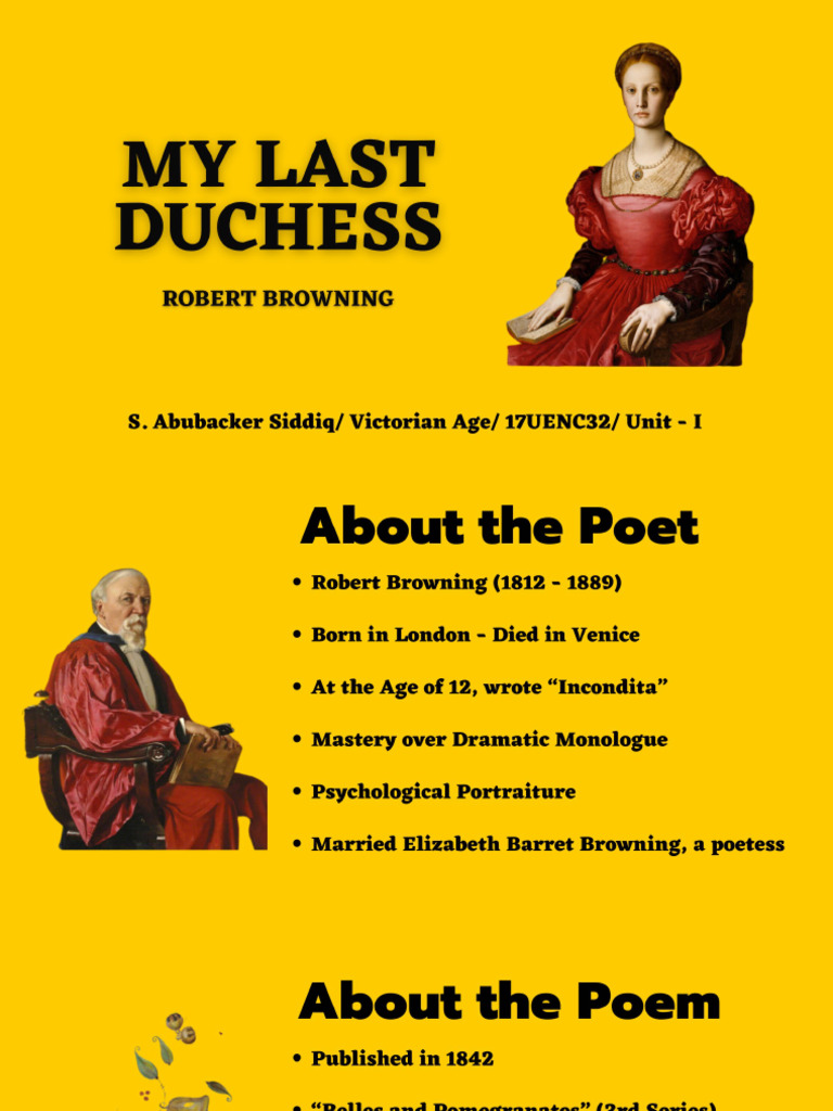 My Last Duchess | PDF
