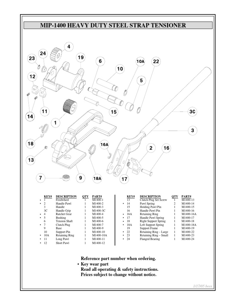 Mip 1400 | PDF | Tools | Equipment