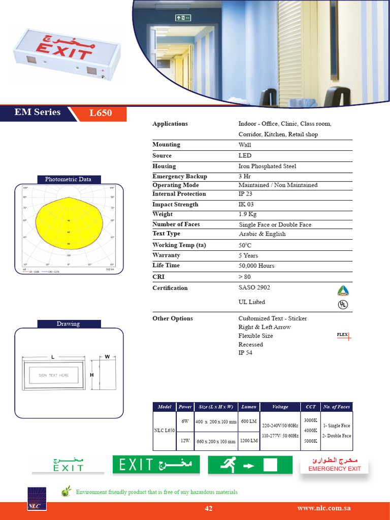 L650 EM Series: Photometric Data | PDF | Electrical Engineering ...