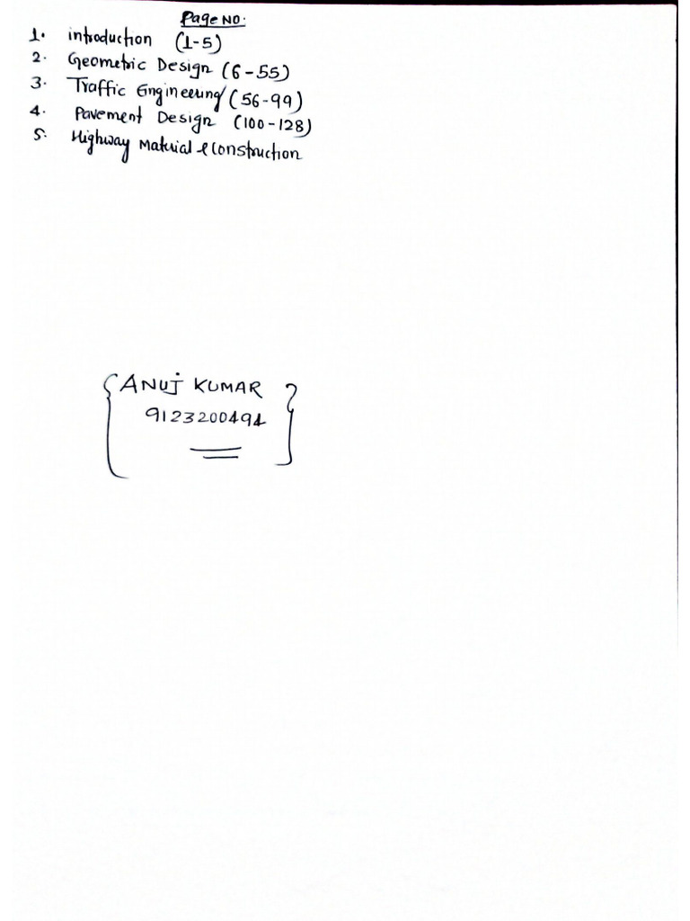 Highway Engineering Notes of Made Easy | PDF