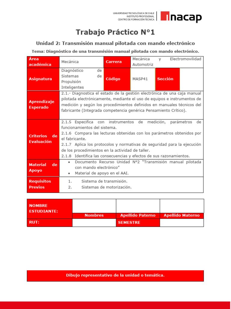 Masp41 U2 TP1 | PDF | Conector eléctrico | Tecnología de vehículos