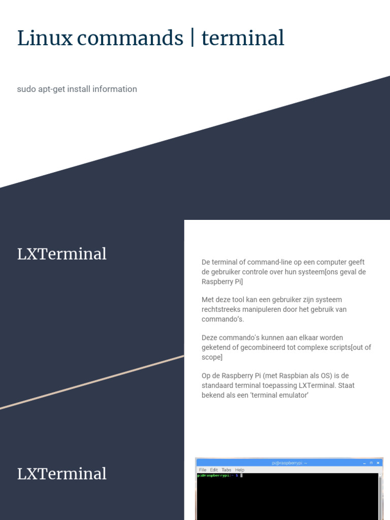 Linux Commands Terminal Pdf