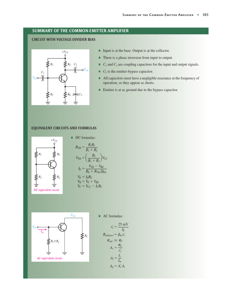Ch6 BJT Amplifiers | PDF | Amplifier | Electrical Engineering