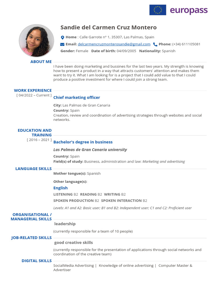 Sandie Cruz Montero | PDF