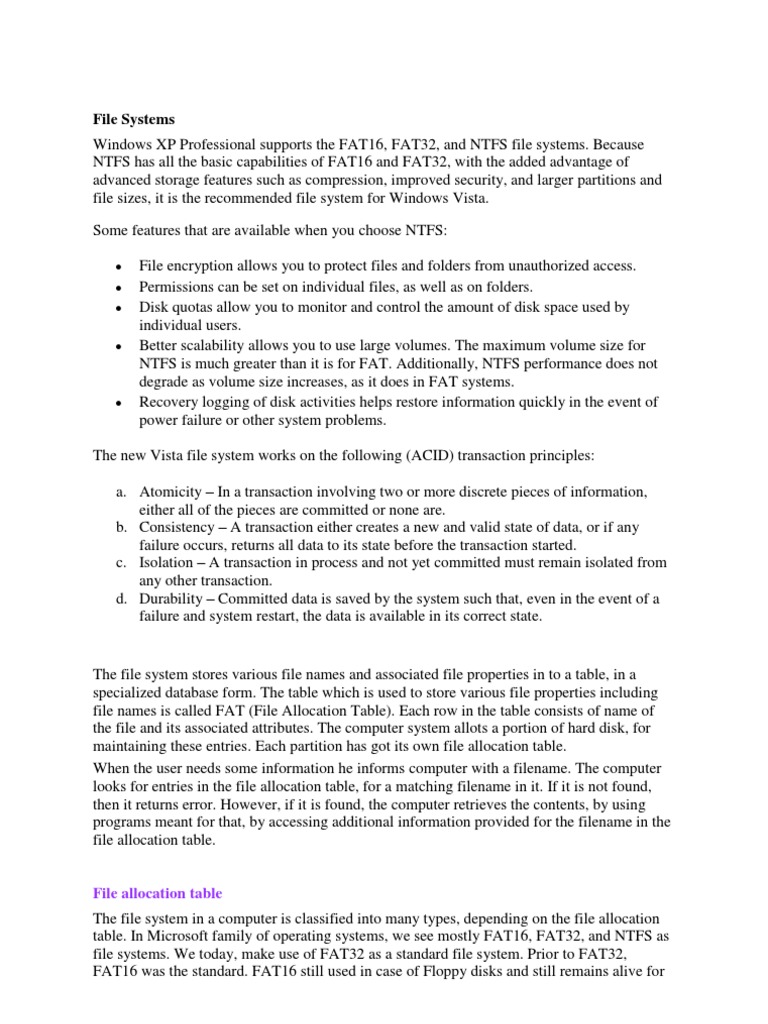 File Systems | PDF | File System | Computer File