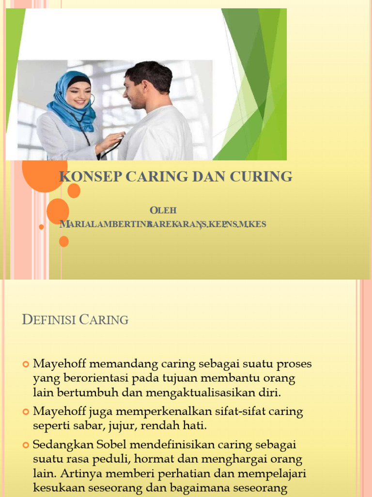 Konsep Caring Dan Curing Mlba Pdf