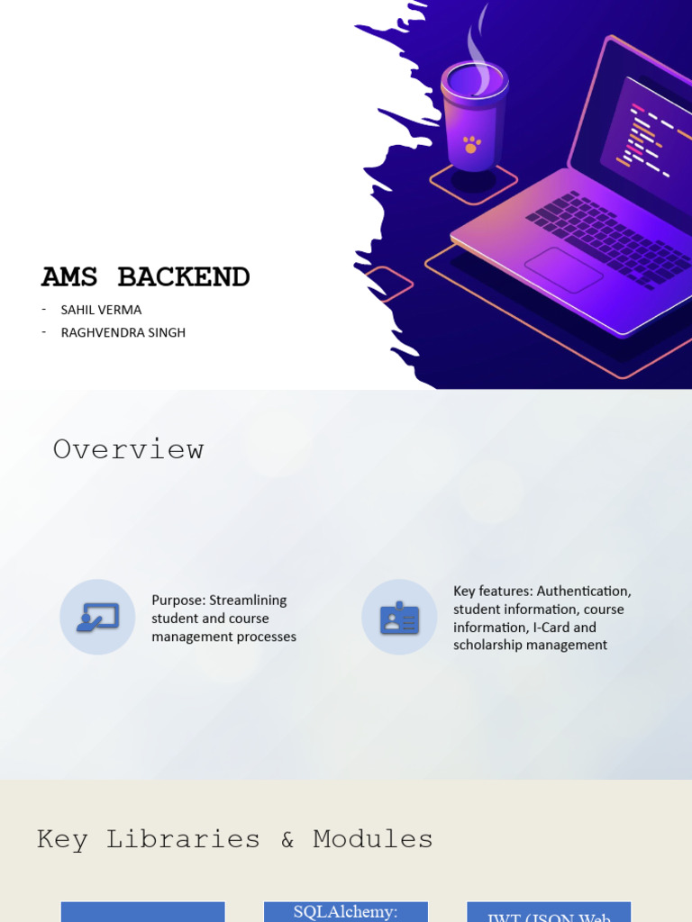 AMS Backend | PDF | Databases | Computer Science