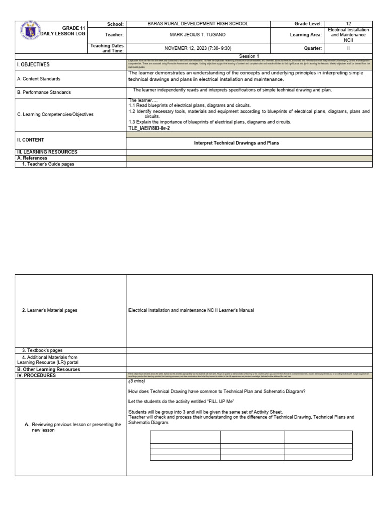 Cot DLL 2023 | PDF | Reproductive System | Learning