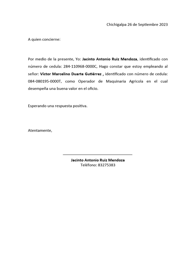 Cartas de Marisol | PDF | Tecnología