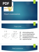 Hand and Wrist Examination OSCE Checklist Geeky Medics | PDF ...