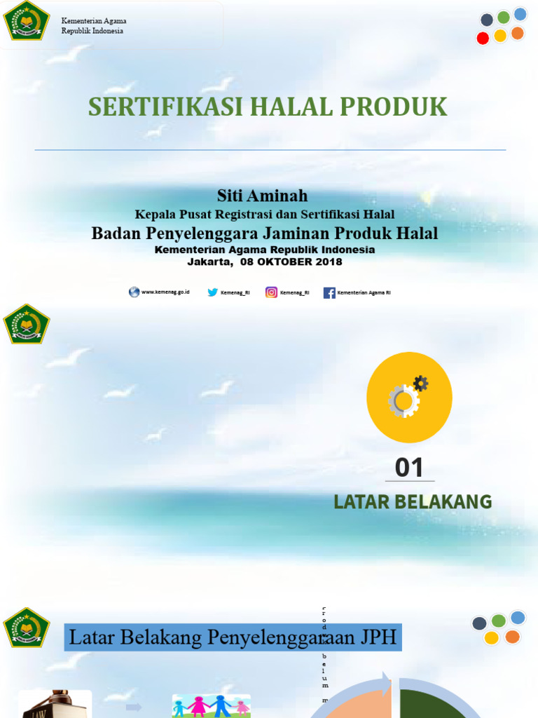ASTON 081018 Sertifikasi Halal Produk | PDF