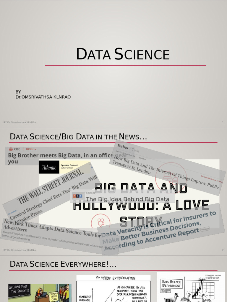 Data Science Presentation | PDF | Regression Analysis | Dependent And ...