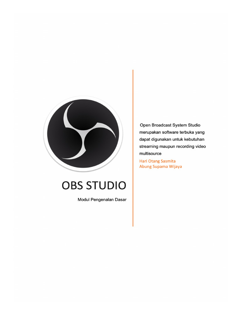 Panduan OBS Studio | PDF