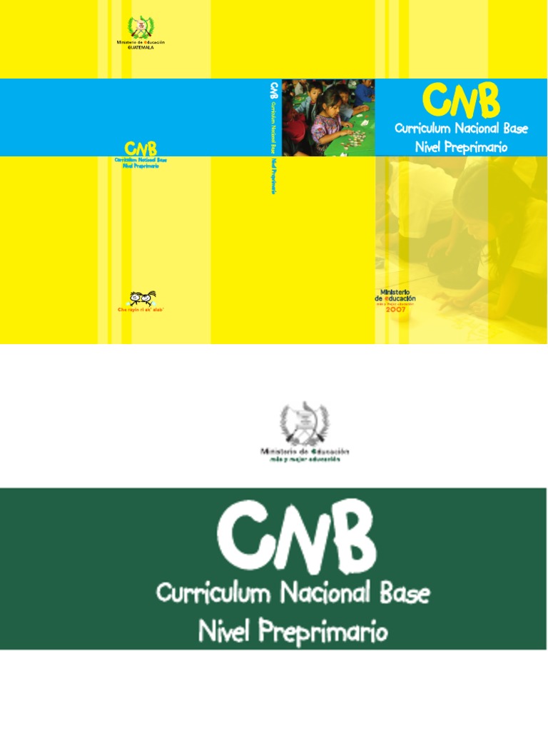 CNB Preprimaria | PDF | Plan de estudios | Multilingüismo