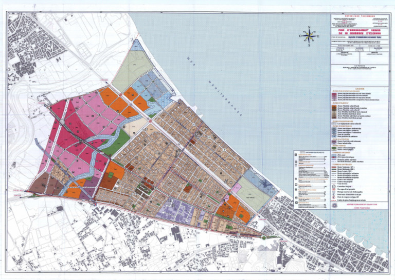 PAU de La Commune de Ezzahra | PDF