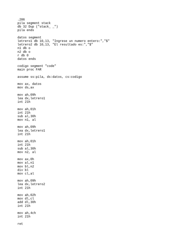 Division | PDF | Métodos y materiales de enseñanza