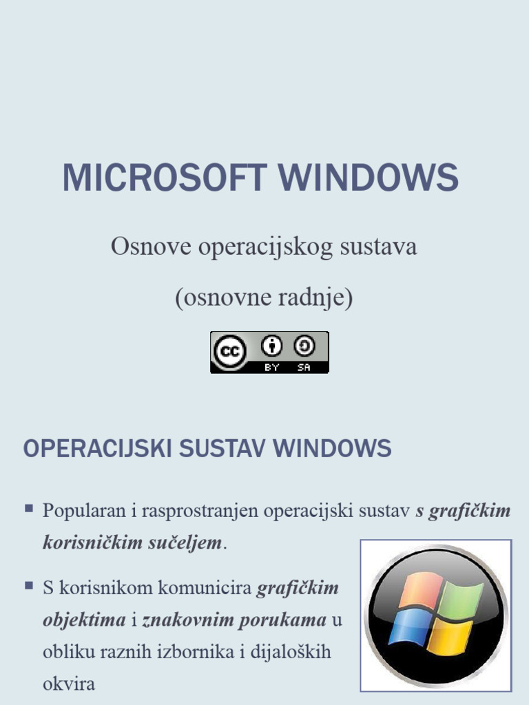 Operacijski Sustav Windows | PDF