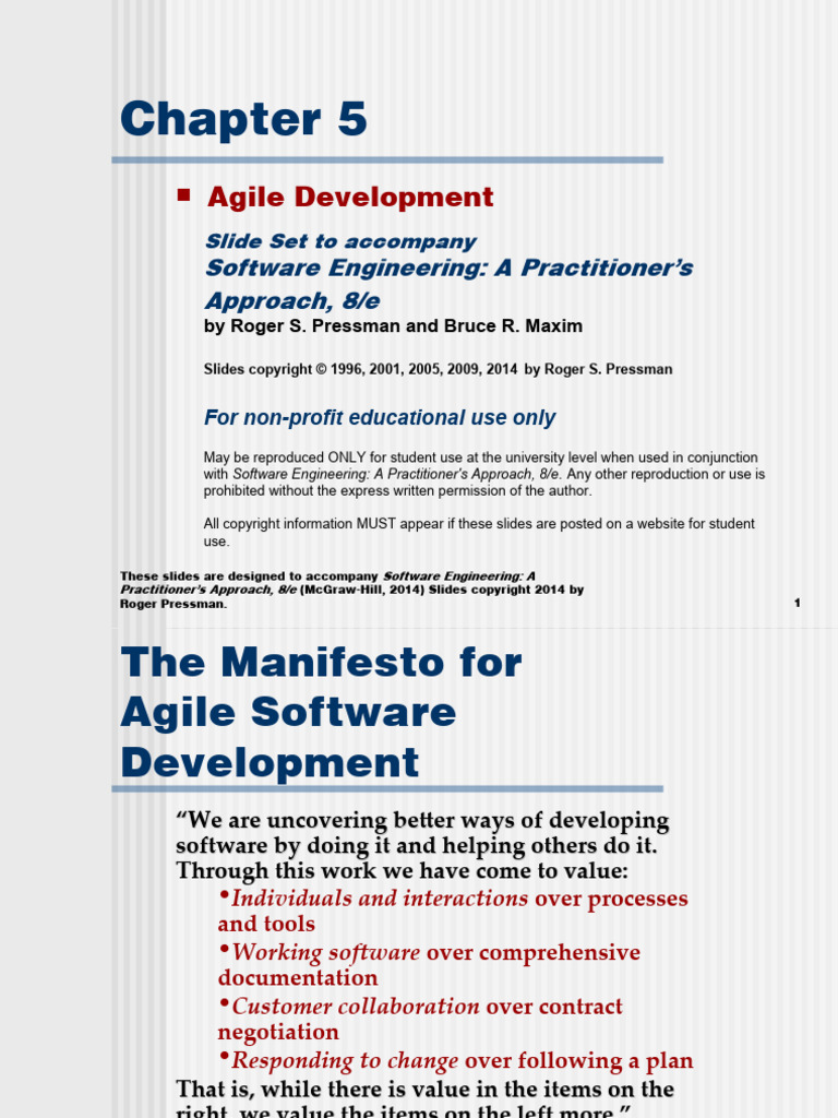 SEPA8 e Slides CH 5 R1 | PDF | Agile Software Development | Scrum ...