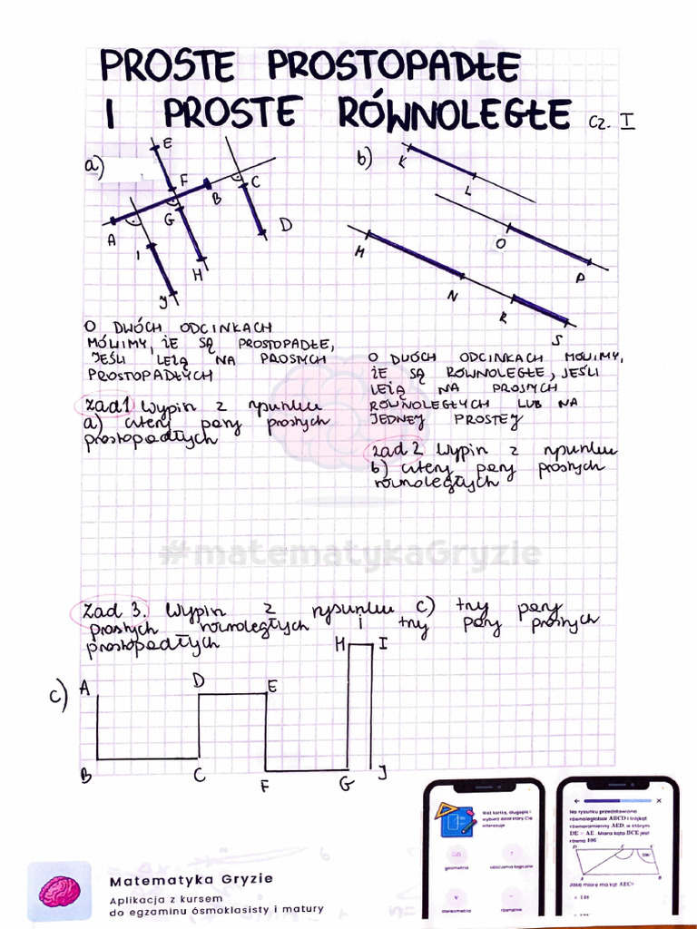 0.1 Proste Prostopadłe I Równoległe | PDF