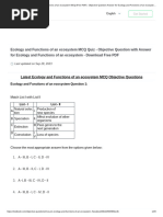 UGC NET Environmental Science Syllabus 2025 | PDF | Ecology | Waste