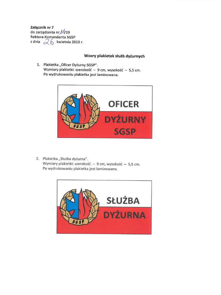 Zalacznik NR 7 | PDF