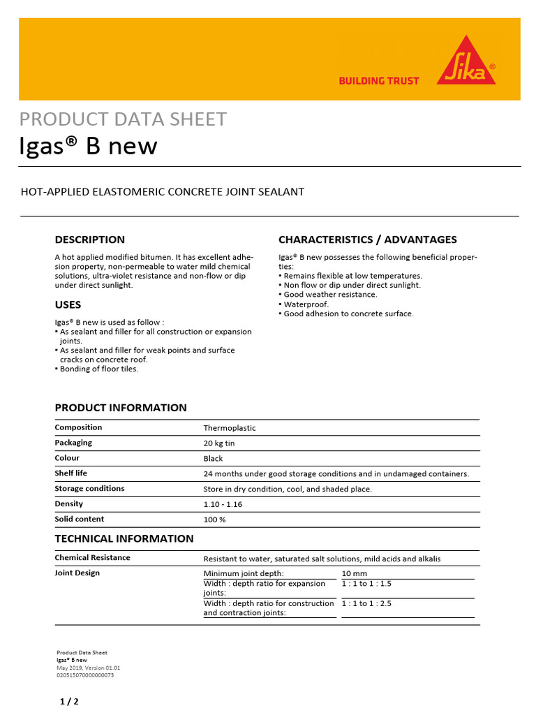 Igas B New | PDF | Concrete | Materials