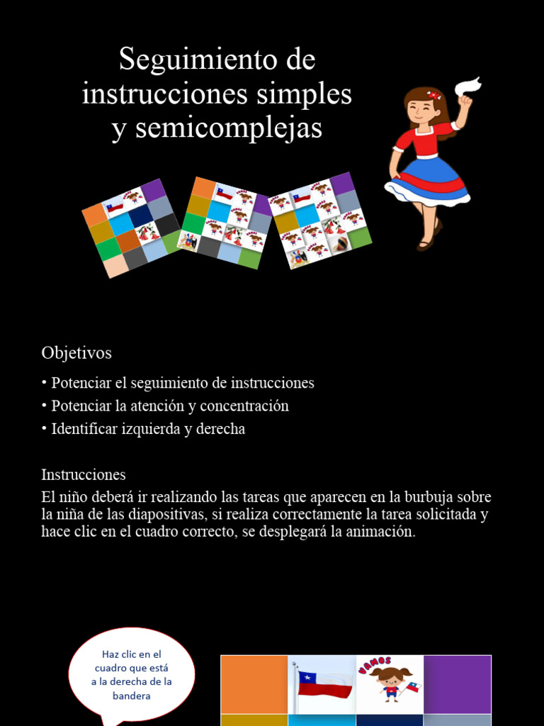 Seguimiento de Instrucciones para Niños | PDF | Relaciones personales ...