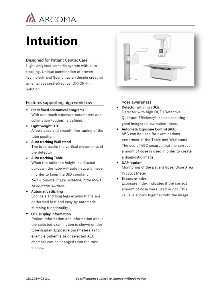 181123M02 2 1 Intuition Technical-Data-Sheet | PDF | Mains Electricity ...