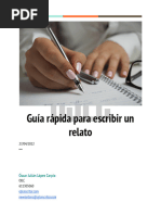 Relato Simple | PDF | Narración | Comunicación humana