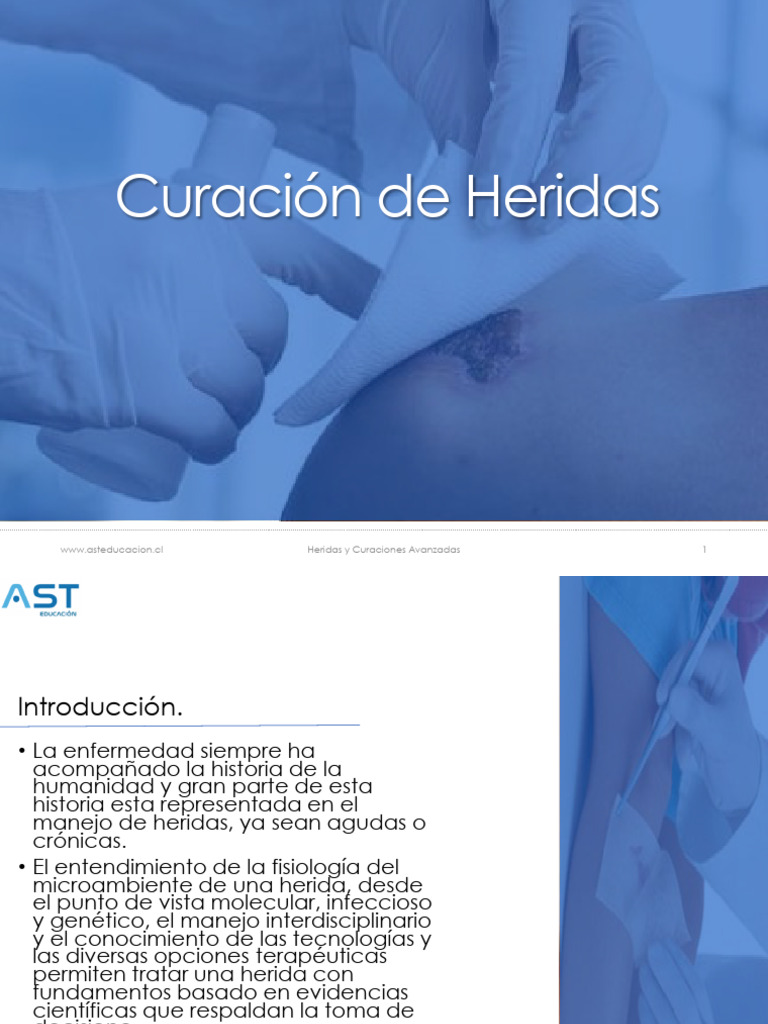 Clase Curación de Heridas | PDF | Herida | Curación
