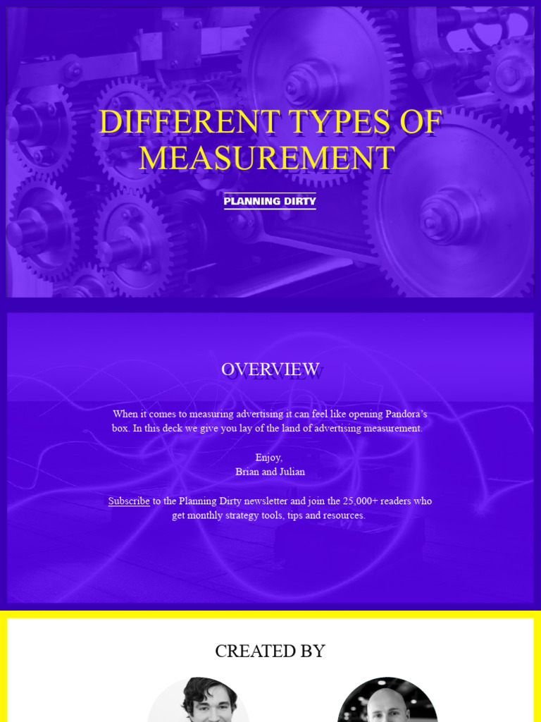 Different Types of Measurement | Download Free PDF | Emotions | Self ...