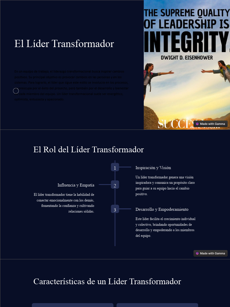 El Lider Transformador | PDF | Liderazgo | Cognición