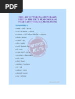 Formal Synonyms for Academic Writing | PDF | Verb