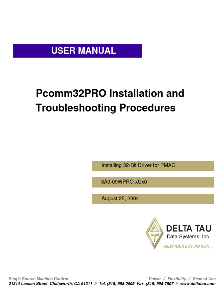 PComm32 Pro Installation New | PDF | Usb | Installation (Computer Programs)