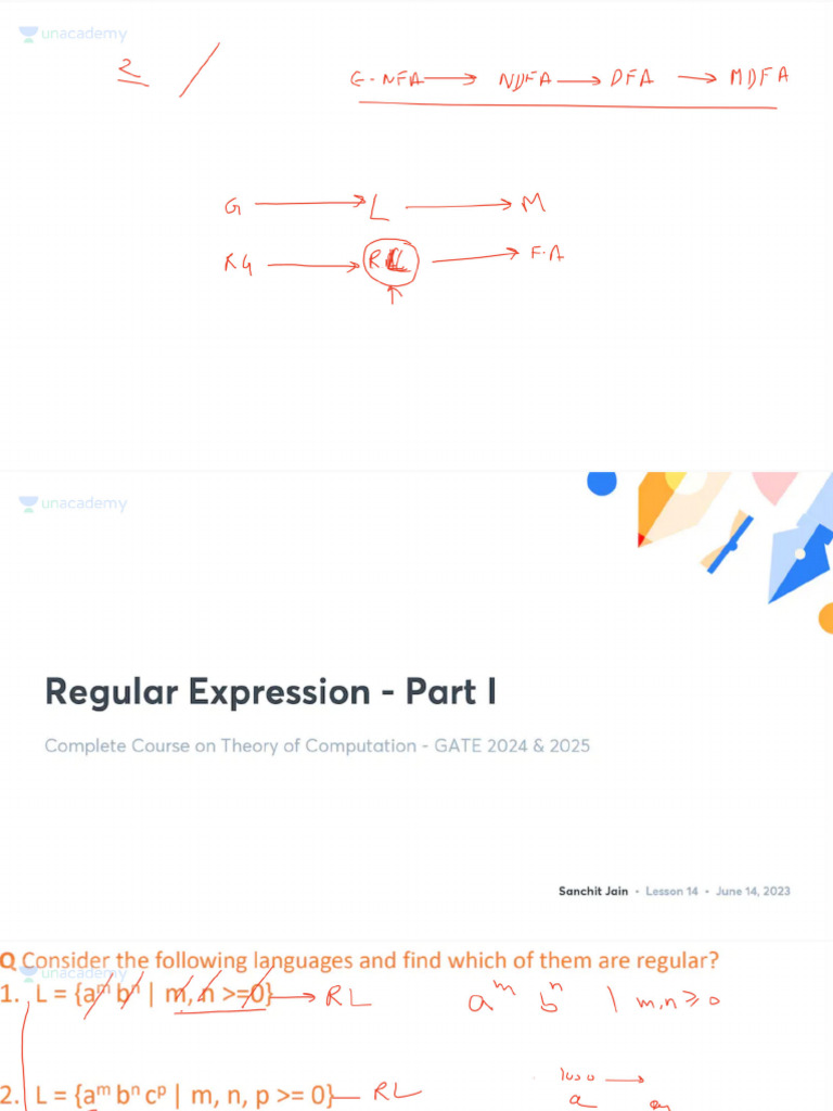 Regular Expression Part I With Anno | PDF