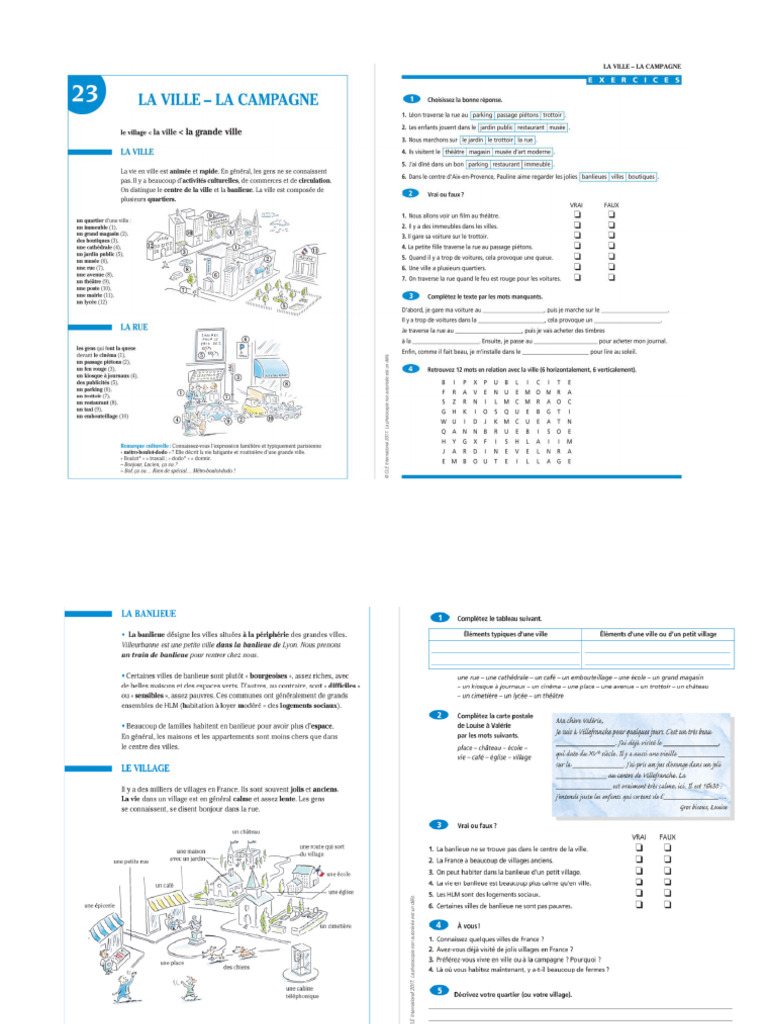 La Ville - La Campagne | PDF