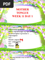 Pagsasanay Sa Pagbasa NG Pangungusap - Teacher Aya Online Tutor | PDF