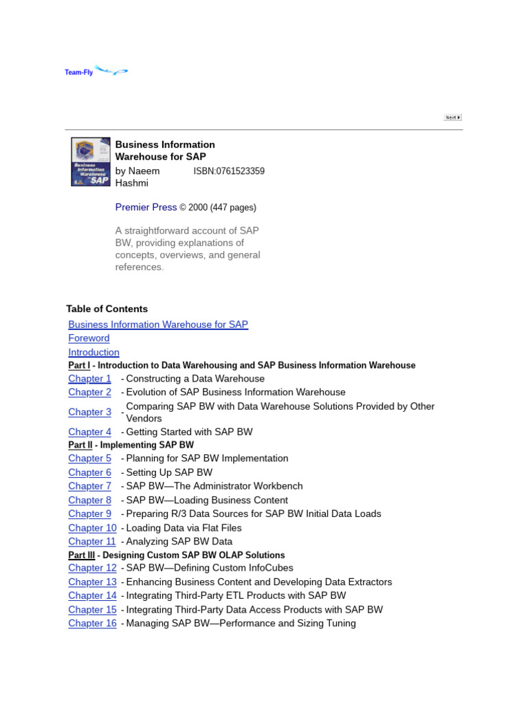 (Prima Tech's SAP Book Series) Naeem Hashmi - Business Information ...
