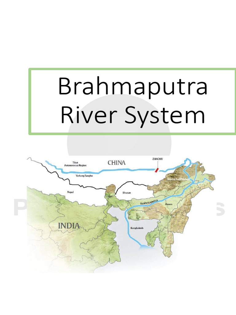Brahmaputra River System Overview | PDF | Geography | Hydrology