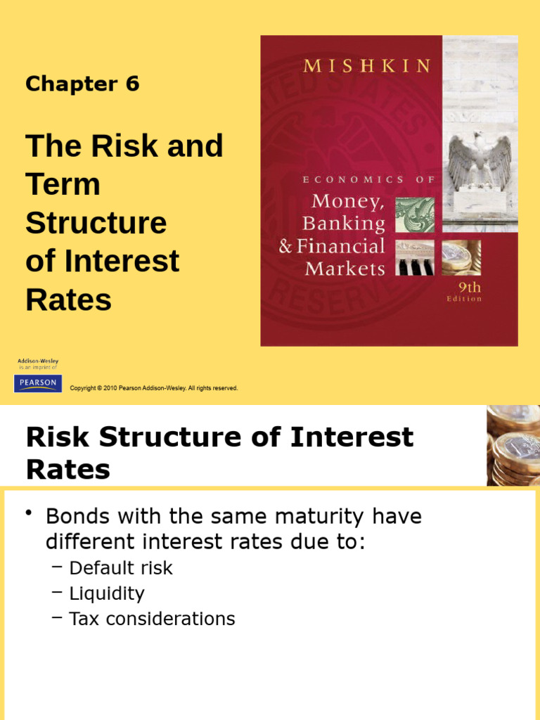 Risk and Term Structures of Interest Rates | PDF | Bonds (Finance ...