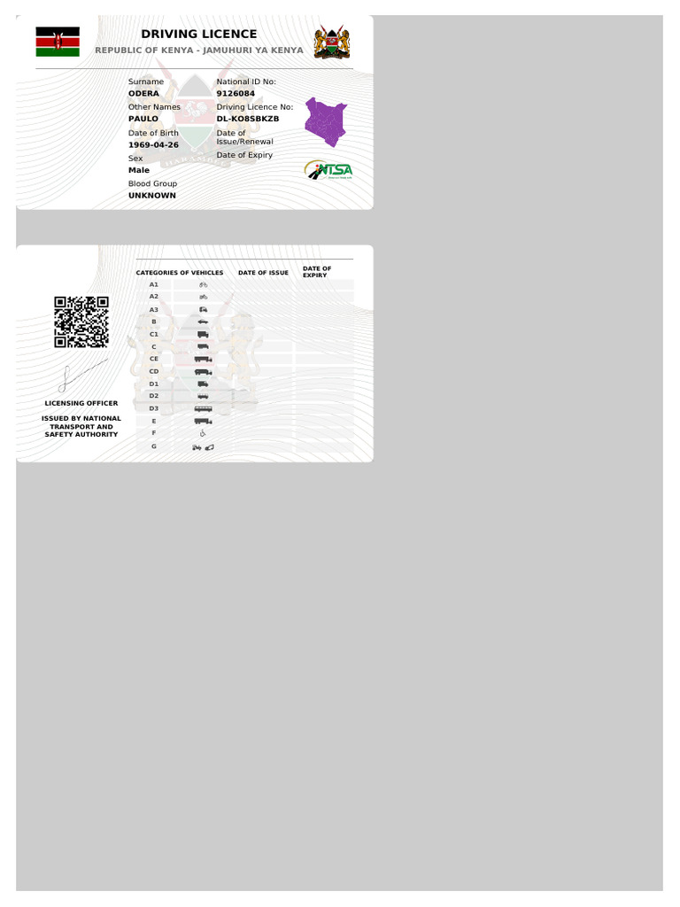 DL-KO8SBKZB-Electronic Driving License | PDF