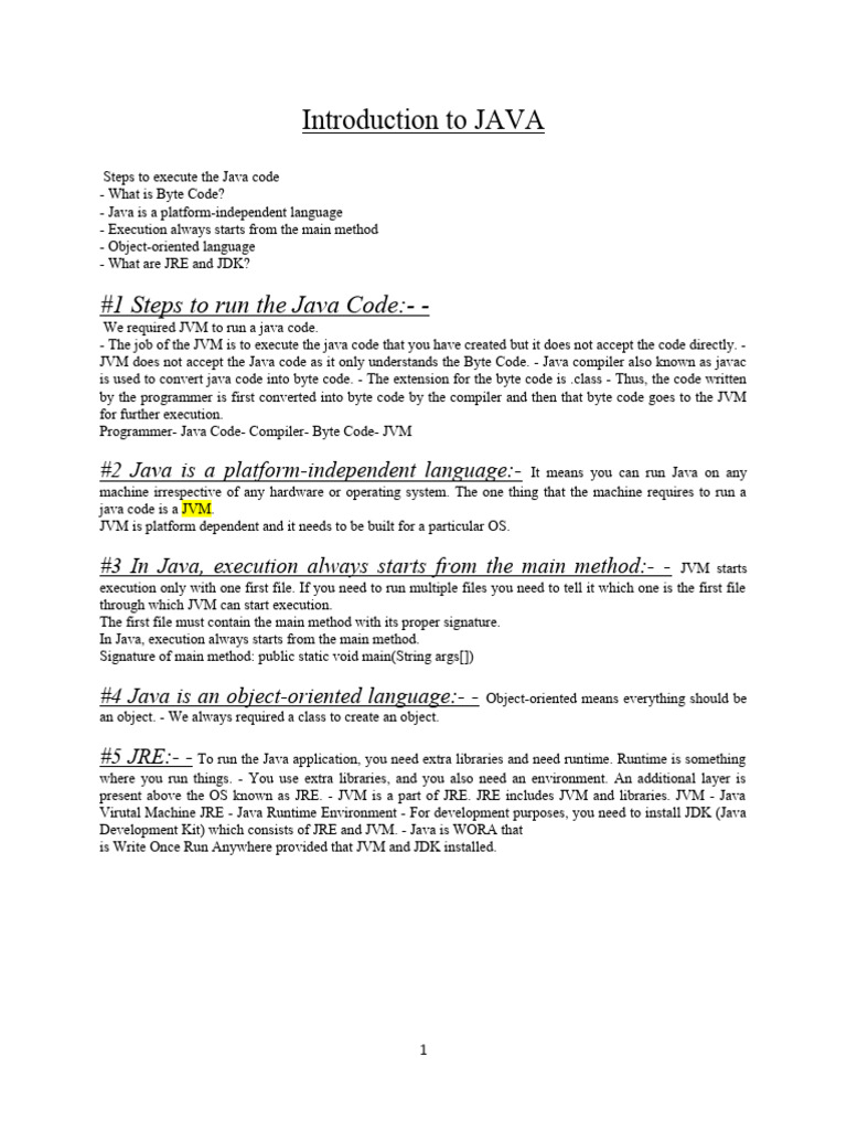Java | PDF | Java (Software Platform) | Data Type Java | PDF | Java (Software Platform) | Data Type