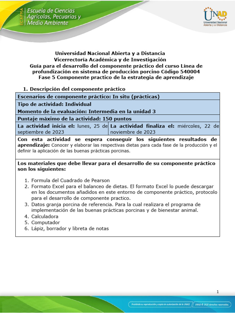 Guía para El Desarrollo Del Componente Práctico - Unidad 3 - Fase 5 ...