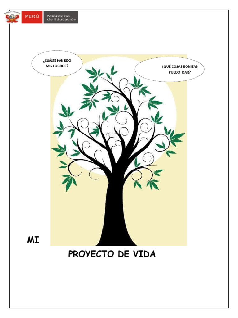 Mi Proyecto De Vida Para Completar 2023 Pdf