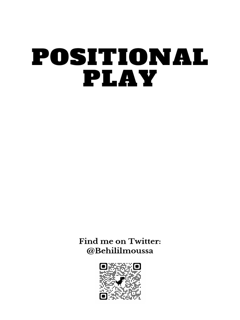 Positional Play The - Modern Philosophy of Positional | PDF | Forward ...