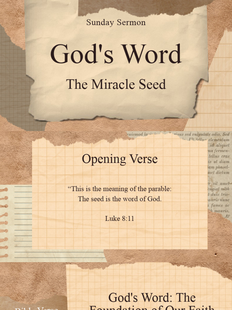 The Miracle Seed | PDF | Bible | Ancient Literature