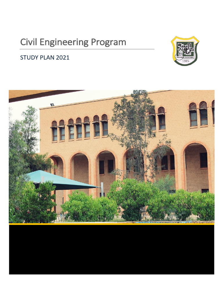 Civil Engineering Program | PDF | Engineering | Civil Engineering