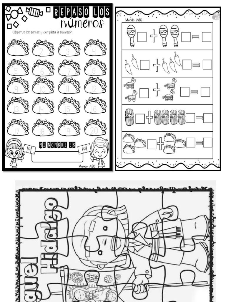 Actividades de La Independencia de México Primaria | PDF